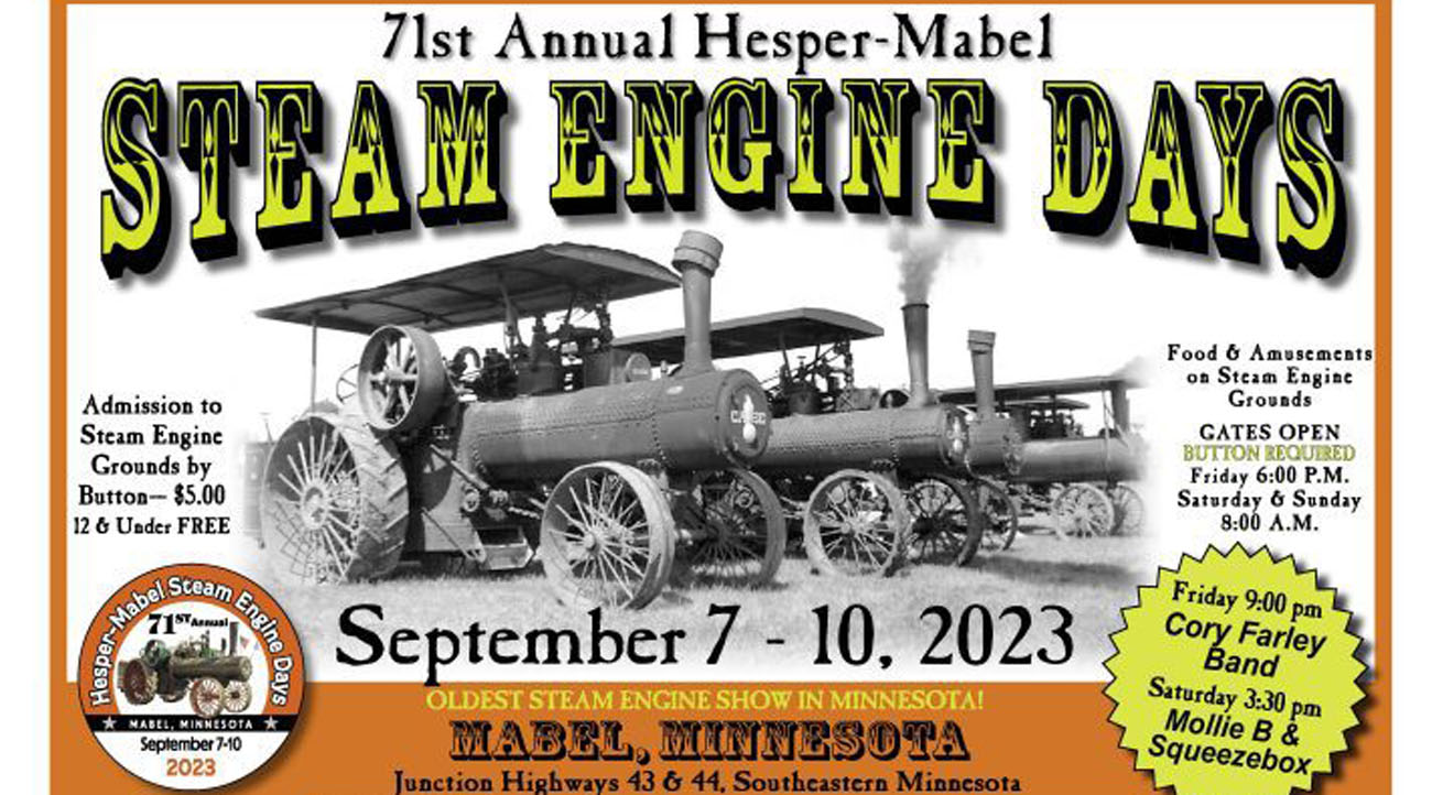 Steam Engine Days Celebrates Autumn Harvests - Root River Current