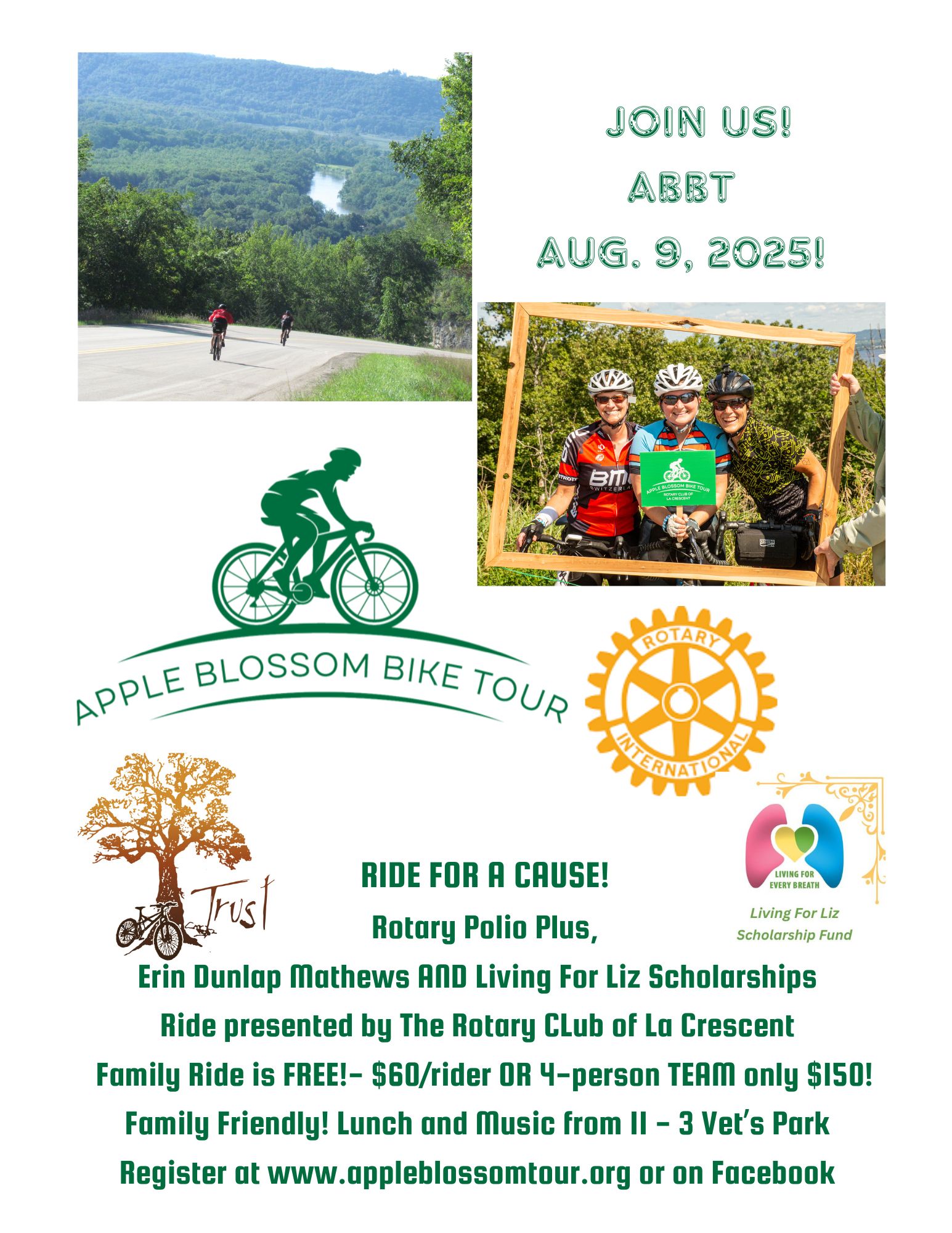 Apple Blossom Bike Tour 2025 | Ride For A Cause! - Root River Current